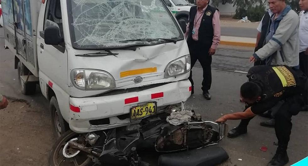 Choque Entre Motocicleta Y Camión Deja Un Herido Edicion Correo