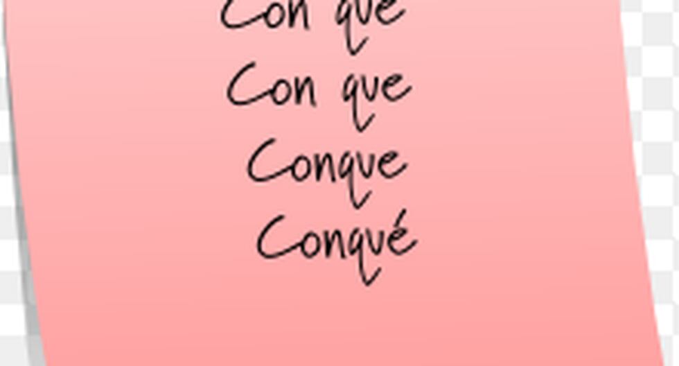 Tendencia: Ortografía: diferencia entre "con que", "con qué" y "conque ...