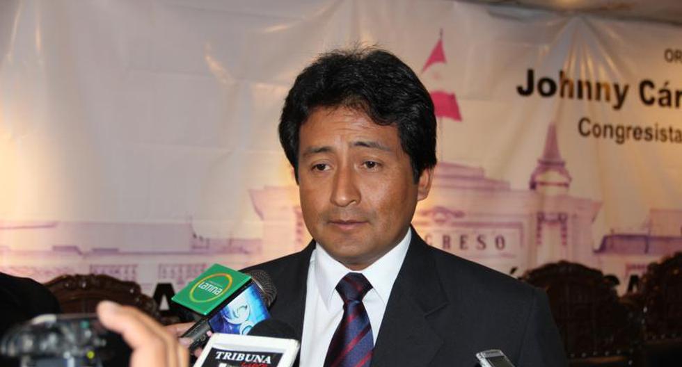 Congresista Johnny Cárdenas no quiere incremento | PERU | CORREO