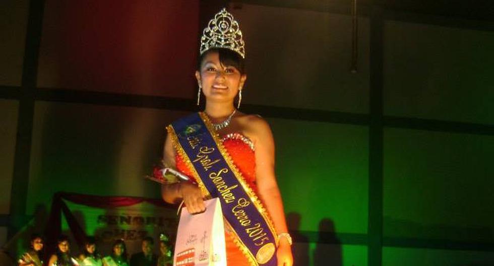 Daniela Porras es coronada reina de la provincia Sánchez Cerro ...