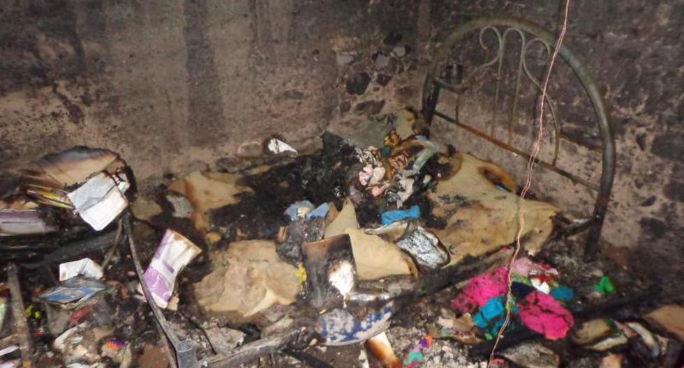Vivienda se incendia en Año Nuevo | PERU | CORREO