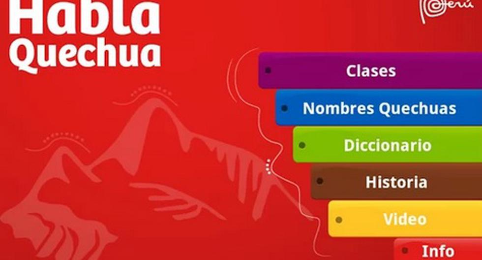 Marca Perú lanza aplicación para aprender quechua | PERU | CORREO