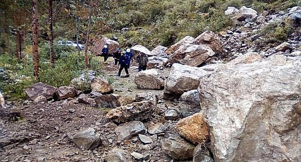 Caída de rocas deja incomunicados a seis poblados | EDICION | CORREO