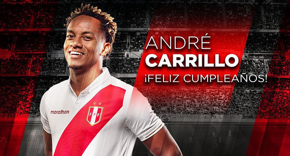 Selección peruana: André Carrillo está de cumpleaños y espera celebrar ...