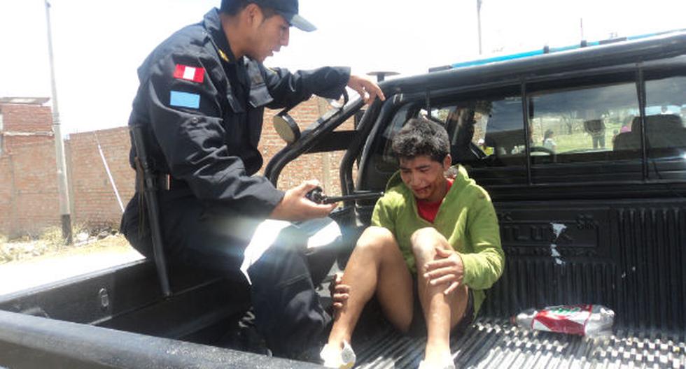 Detienen a ladronzuelo cuando robaba balón de gas | PERU | CORREO