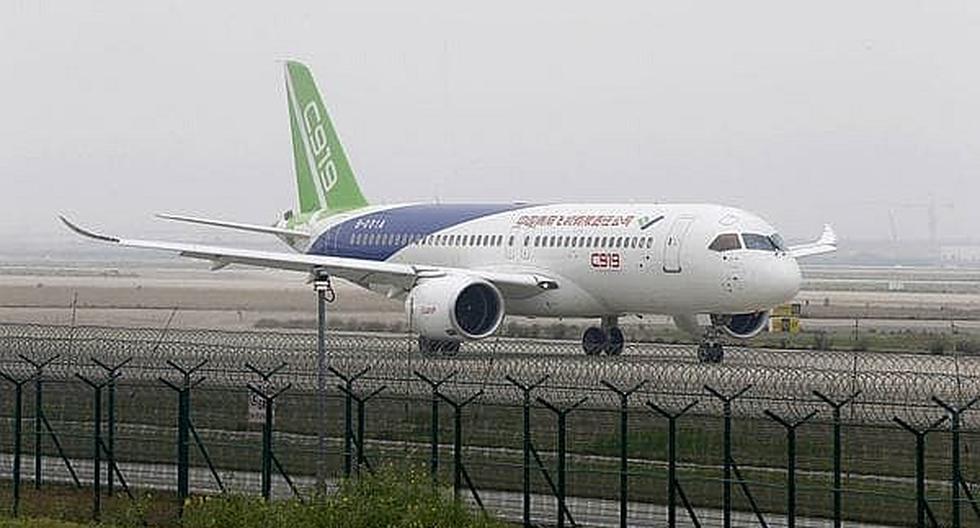 Despegó primer avión comercial chino que busca vencer a Airbus y Boeing ...