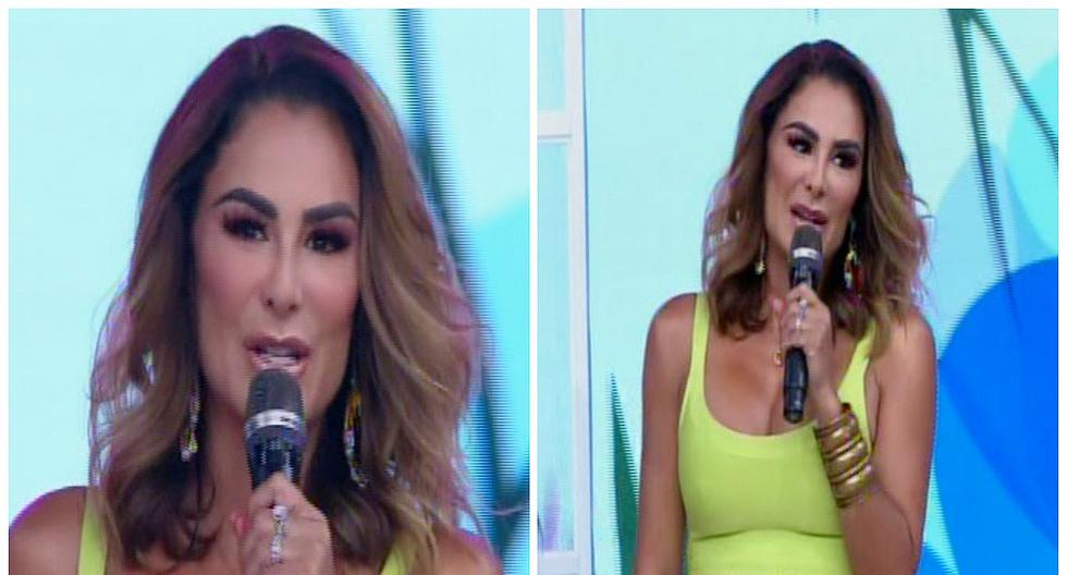 Ninel Conde llegó a Perú y sorprende con su apariencia en 'En boca de todos' (VIDEO ...