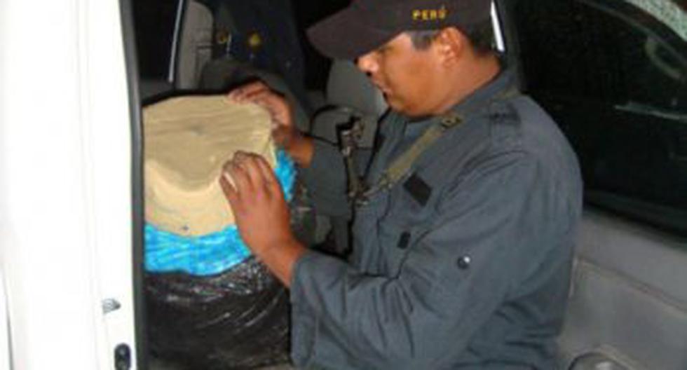 Policía Incauta Droga Peru Correo