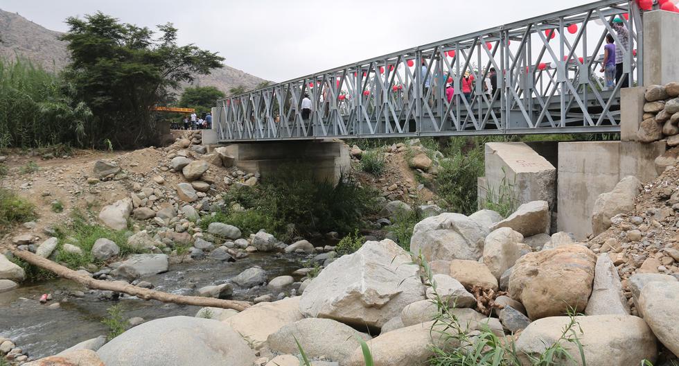 Chimbote: Inauguran puente que unirá a caseríos de Jimbe | EDICION | CORREO