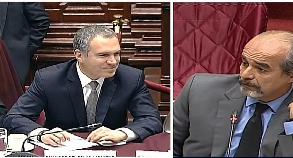 Mauricio Mulder increpa a Del Solar por sonreír: "Sería bueno que me ...