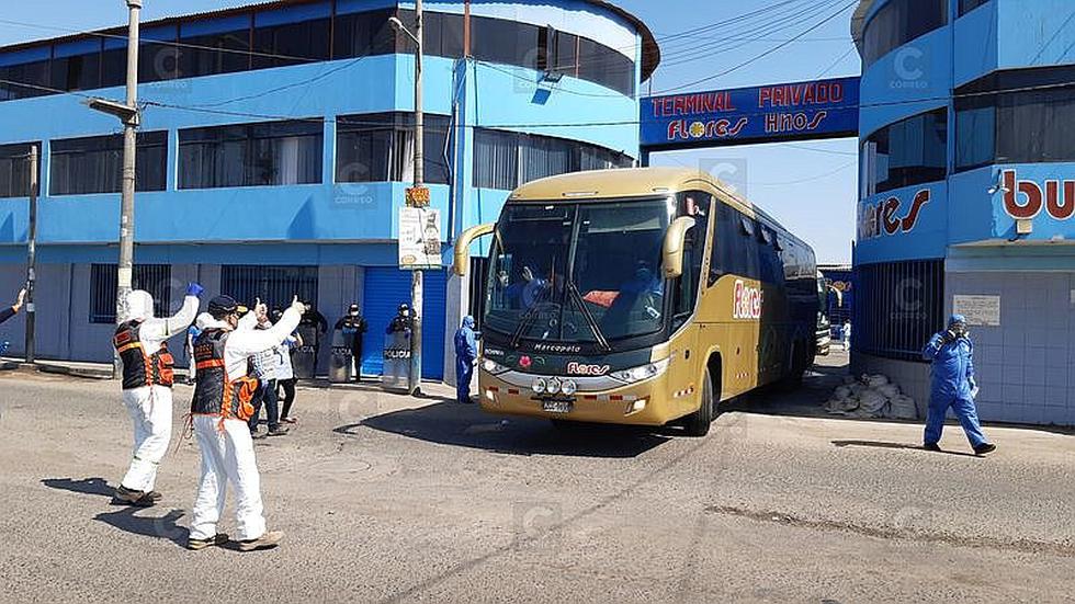 Retornan a Lima cien personas varadas en Tacna | EDICION | CORREO