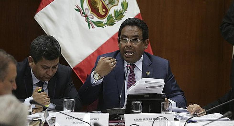 César Segura pidió exigir la inscripción en Fuerza Popular a ...