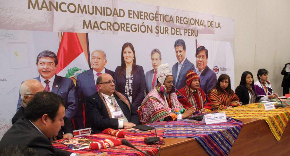 Seis regiones conformaran Mancomunidad Energética de la Macroregión del ...