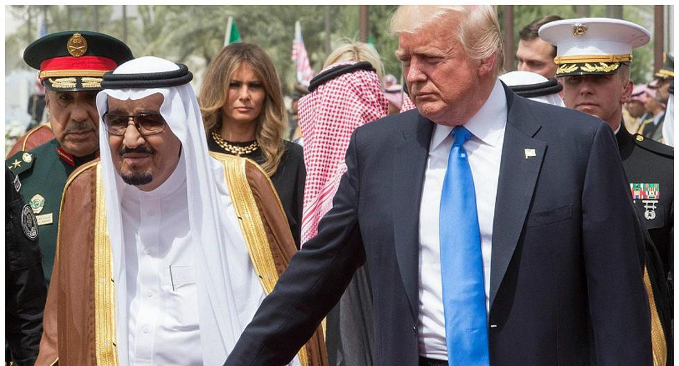 Donald Trump y el rey saudí se reúnen para reforzar su alianza ...