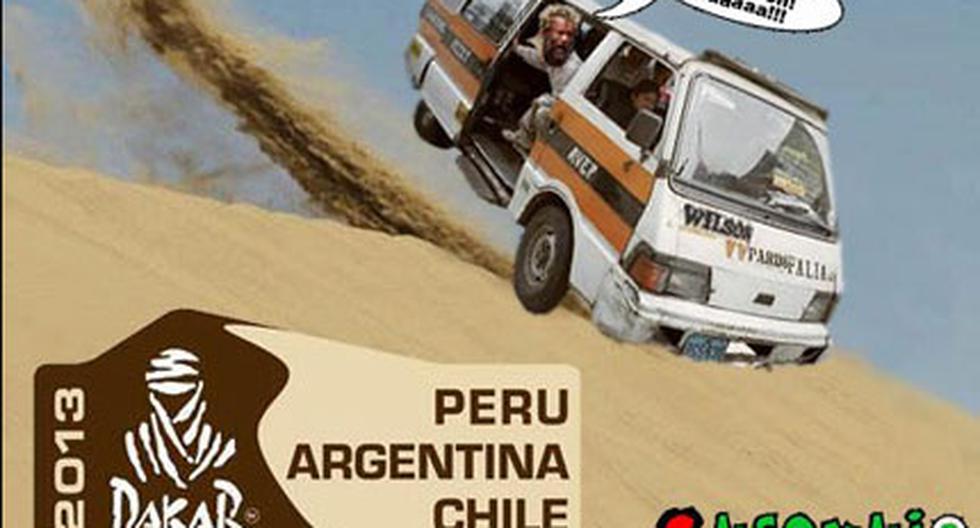 'Memes' del Rally Dakar 2013 inundan redes sociales | MISCELANEA | CORREO