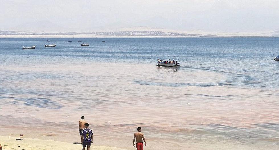 Nuevo Chimbote: Extraño color en Caleta Colorada | EDICION | CORREO