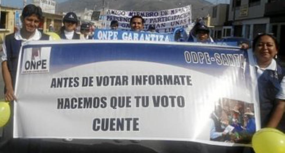 Pasacalle para promover voto responsable | PERU | CORREO