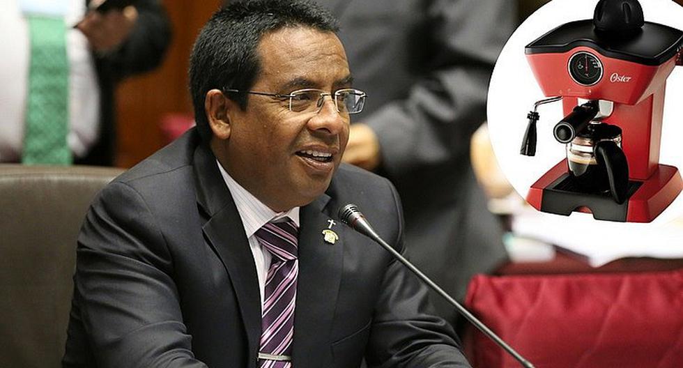 Congresista César Segura: "Incluso estoy pidiendo una cafetera ...
