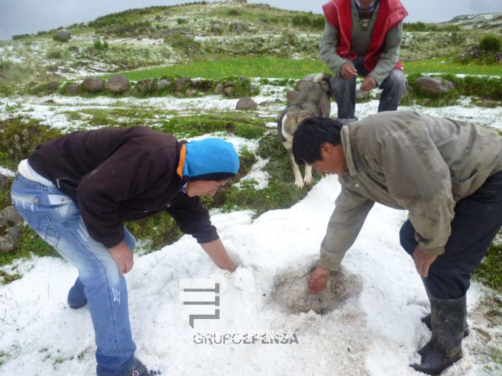 Acoria: Granizo acaba con mil hectáreas de cultivo | PERU | CORREO