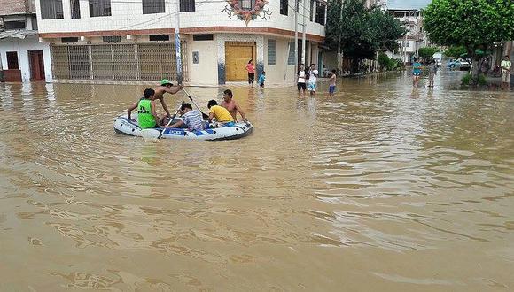 Tumbes: Caudal del río Tumbes se desborda en las zonas bajas de la ciudad | EDICION | CORREO