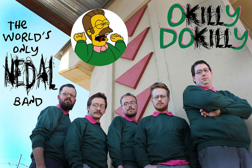 Los Simpsons: Conoce la banda de heavy metal inspirada en Ned Flanders ...