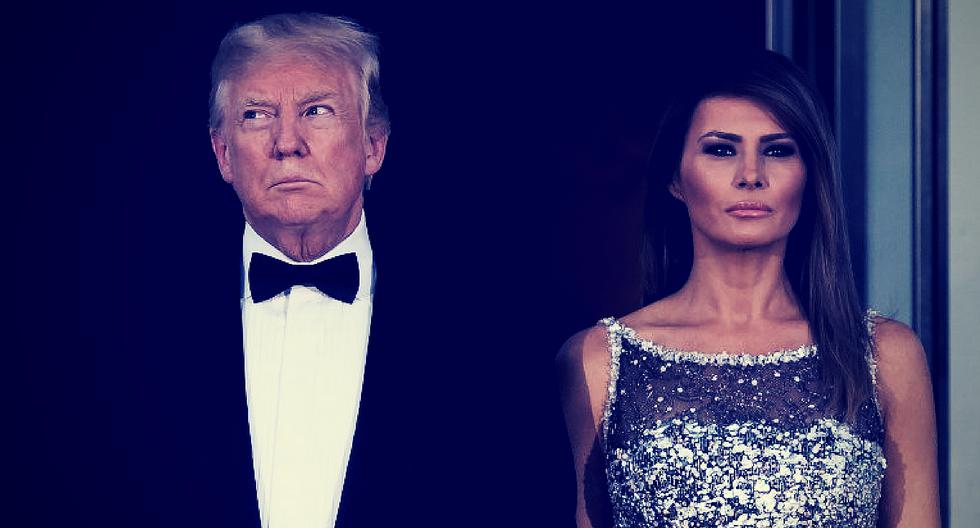 El tenso momento entre Donald Trump y su esposa durante evento en la ...