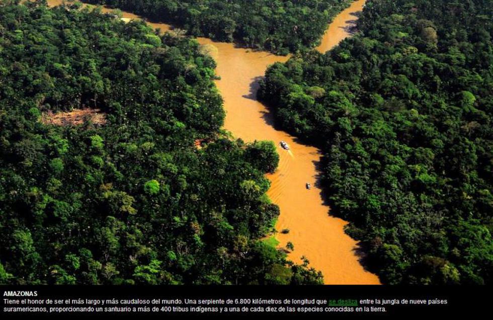 22 de marzo: Los ríos más importantes del planeta, en el Día Mundial ...