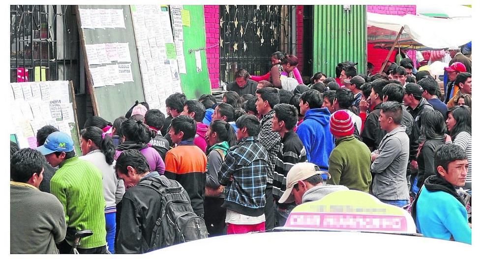 86 de cada 100 jóvenes trabajan en empleos informales en Junín ...